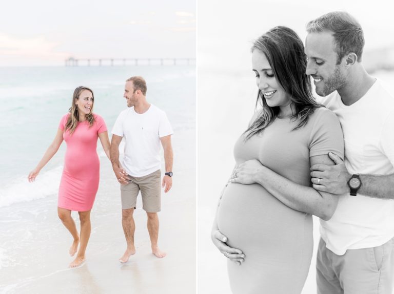 Andrew & Kate | Destin, Florida Beach Maternity Portrait Photographer