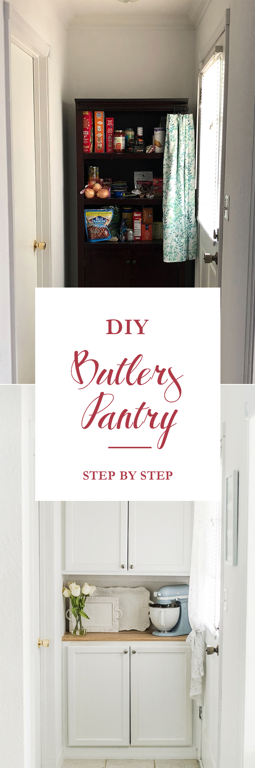 6 Steps to Build Your Own Butler's Pantry