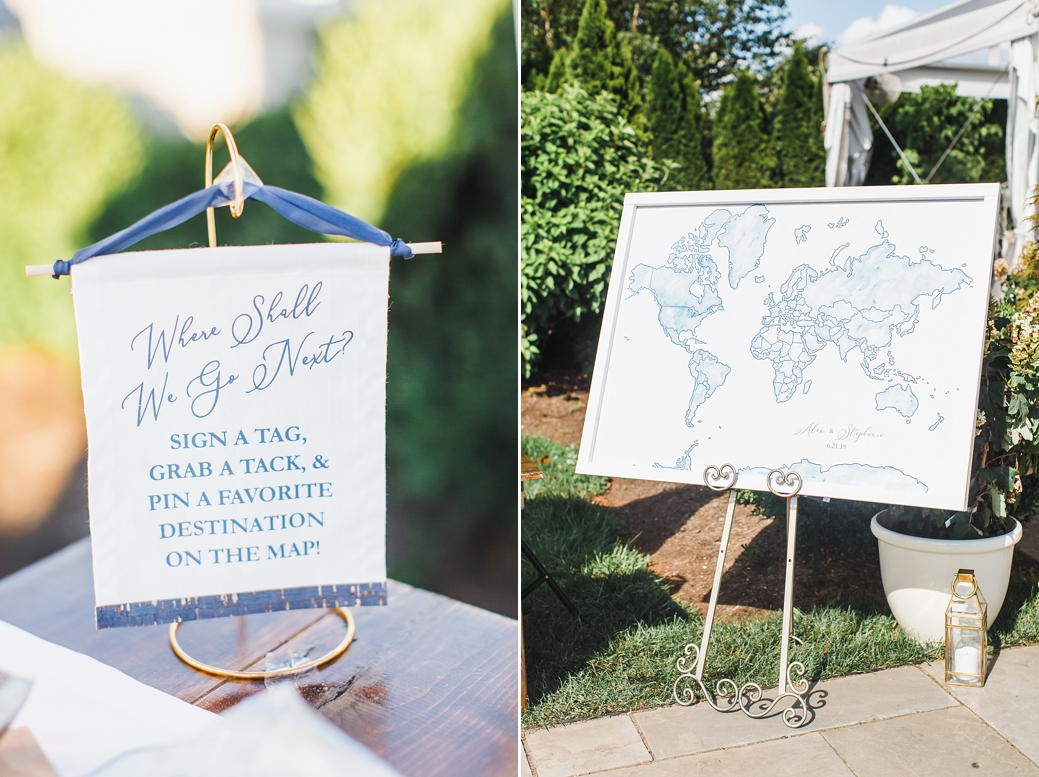 DIY Guest "Book" Adventure Map