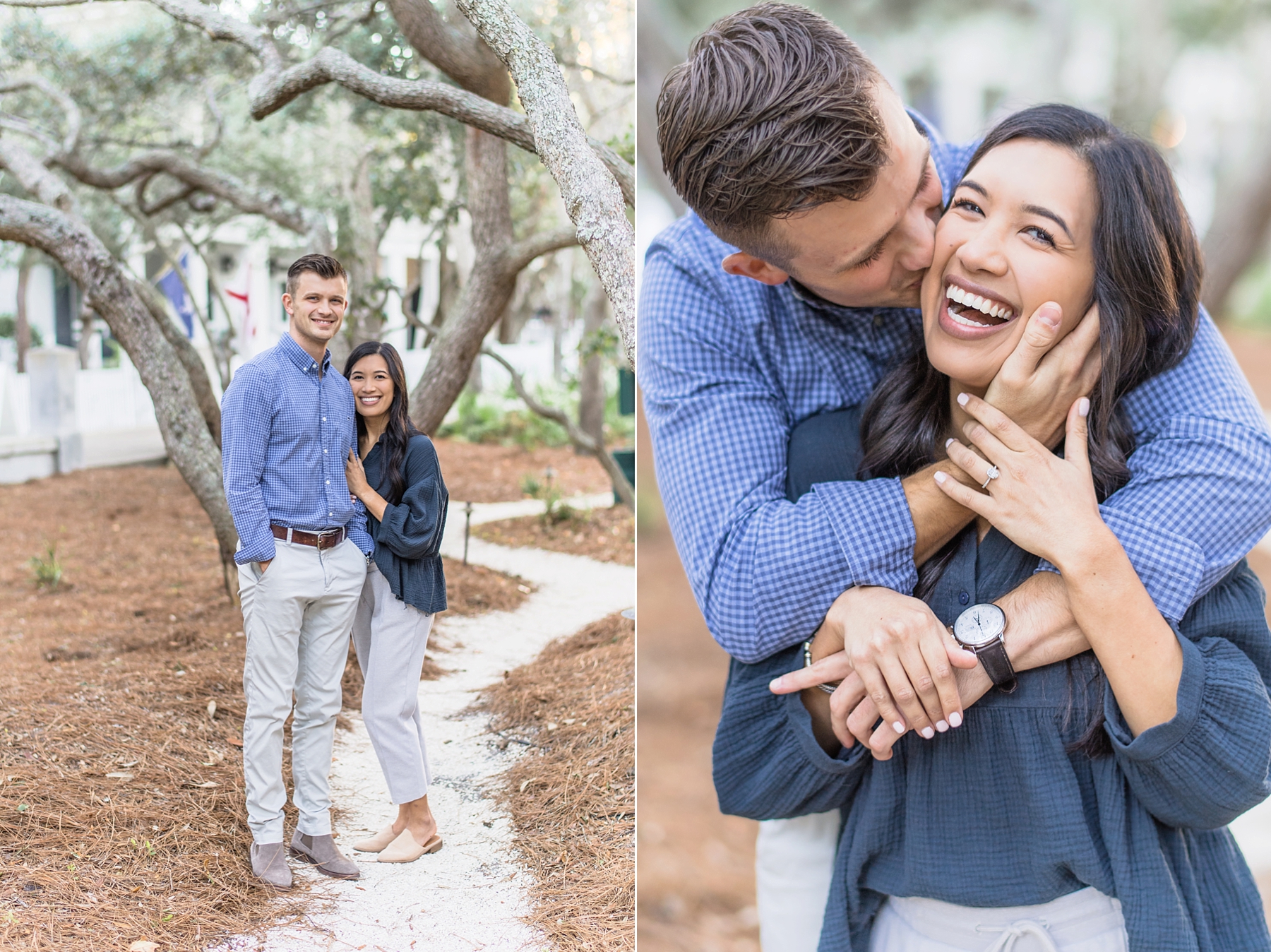 Preston & Amanda | Seaside Chapel, 30A Florida Proposal Photographer