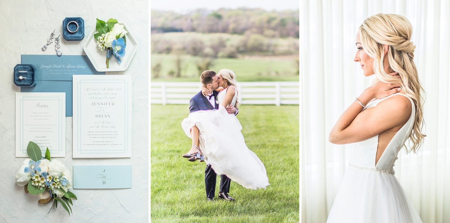 Brian & Jenn | Raspberry Plain Manor, Virginia Wedding