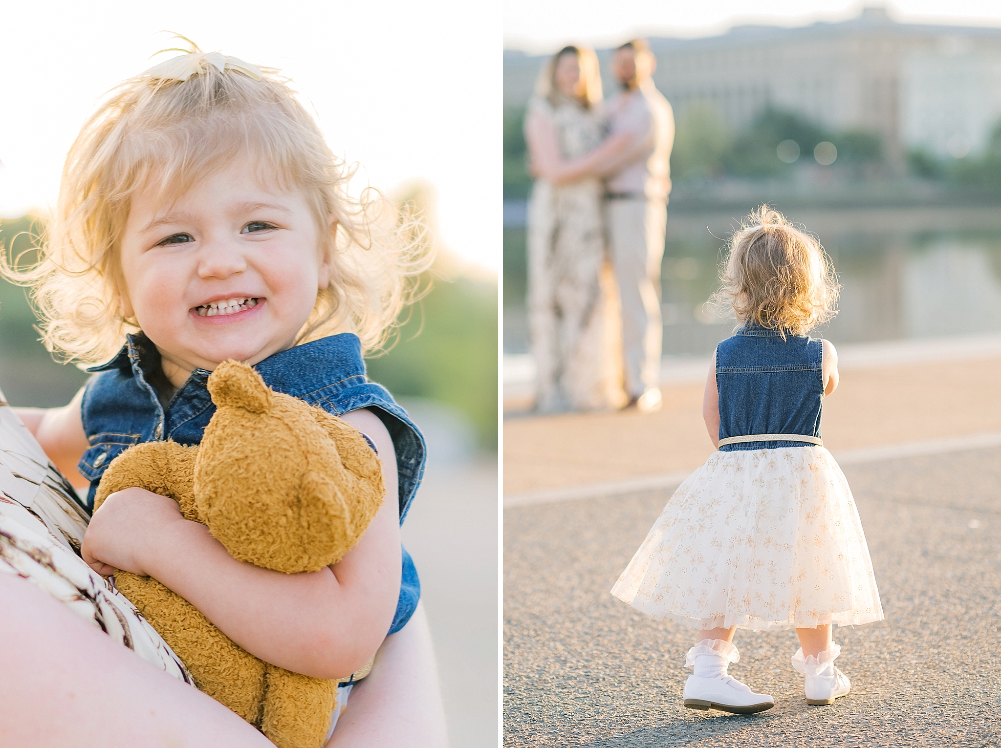 The Faber Family | Washington DC Memorials Sunrise Portraits