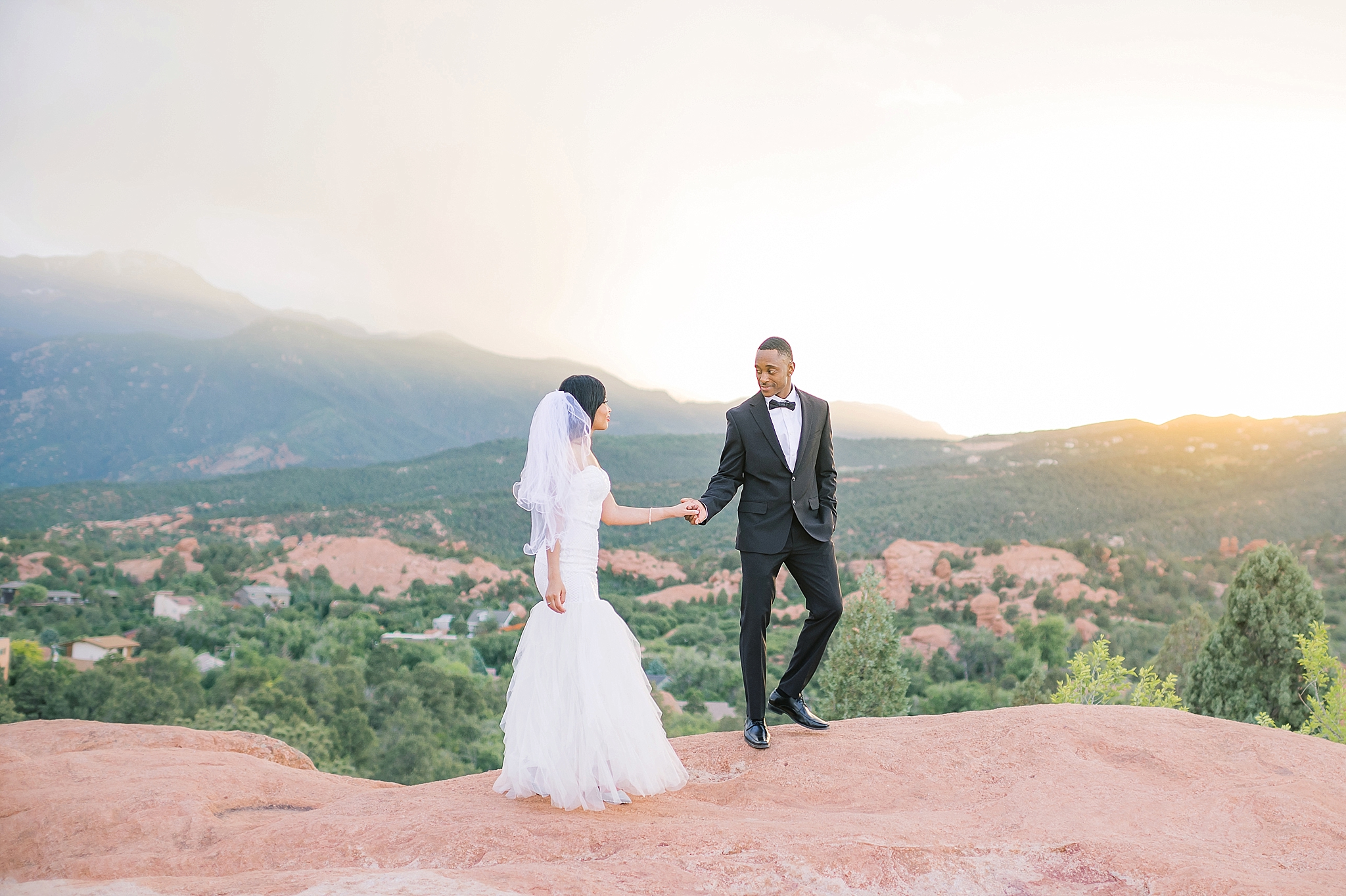 S+M | Wedding Portraits at the Garden of the Gods, Colorado