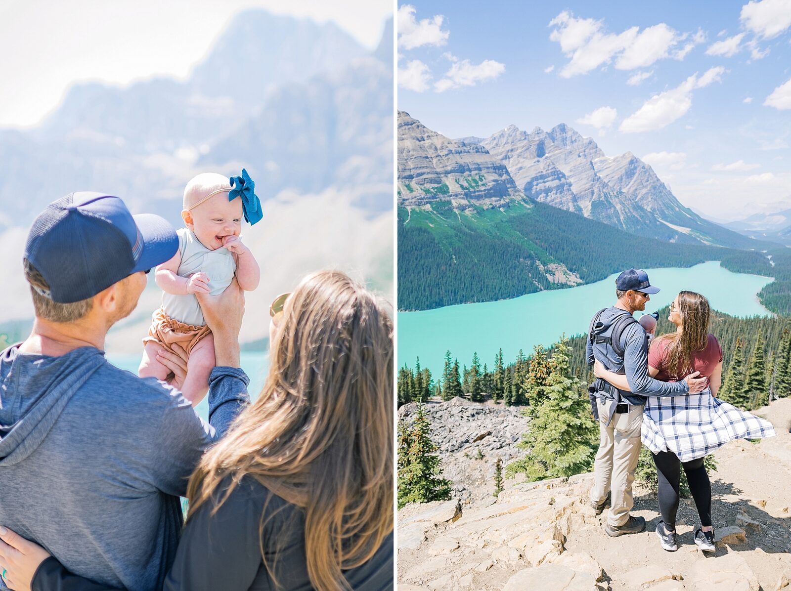 Part I: Icefields Parkway, Banff, Canada Family Portraits