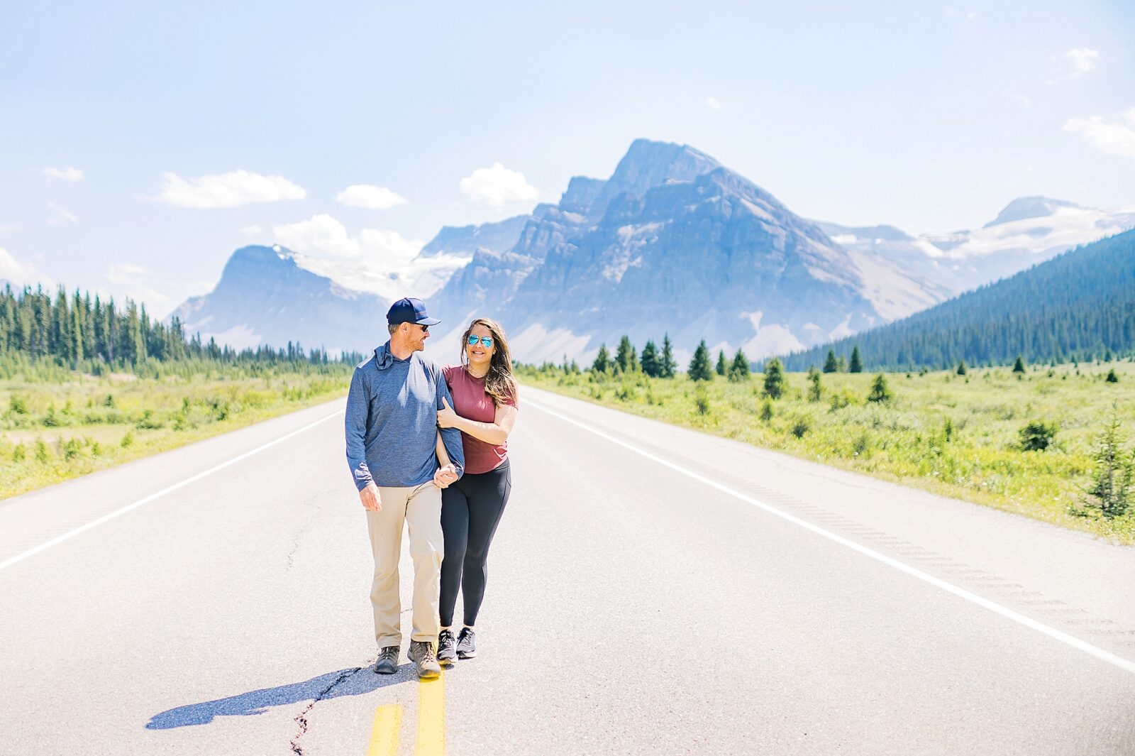 Part I: Icefields Parkway, Banff, Canada Family Portraits
